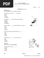 SWST Test C Marking | PDF