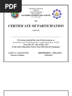Clean-Up Drive Certificate | PDF | Public Administration | Government ...