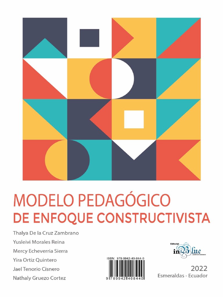 Libro Modelo Pedagógico de Enfoque Constructivista | PDF | Constructivismo (filosofía de la ...