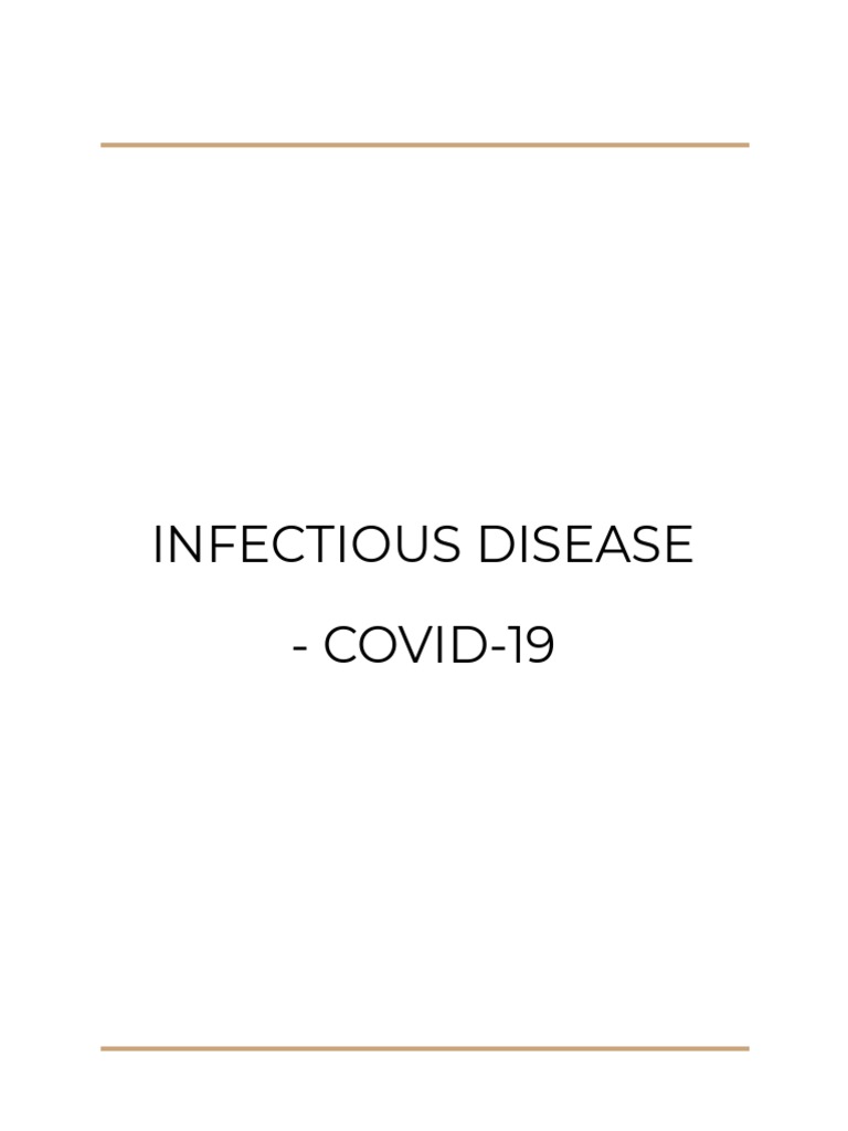 COVID-19 Project Overview for Students | PDF | Influenza | Virus
