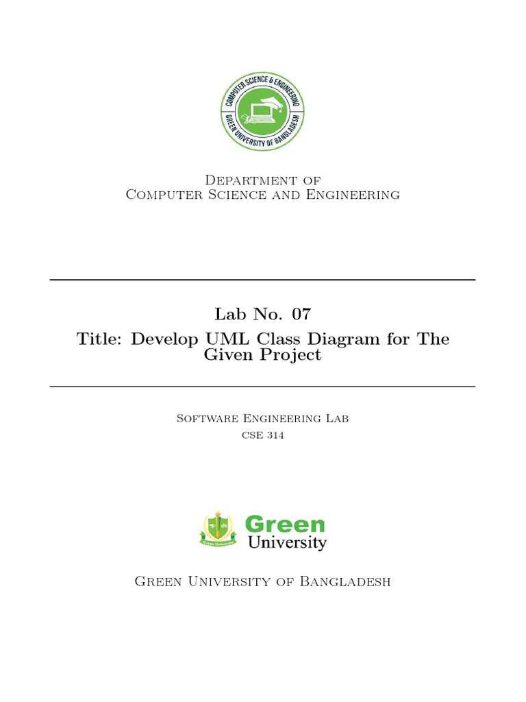 Lab Manual CSE 314 Class Diagram | Download Free PDF | Class (Computer ... Lab Manual CSE 314 Class Diagram | Download Free PDF | Class (Computer ...