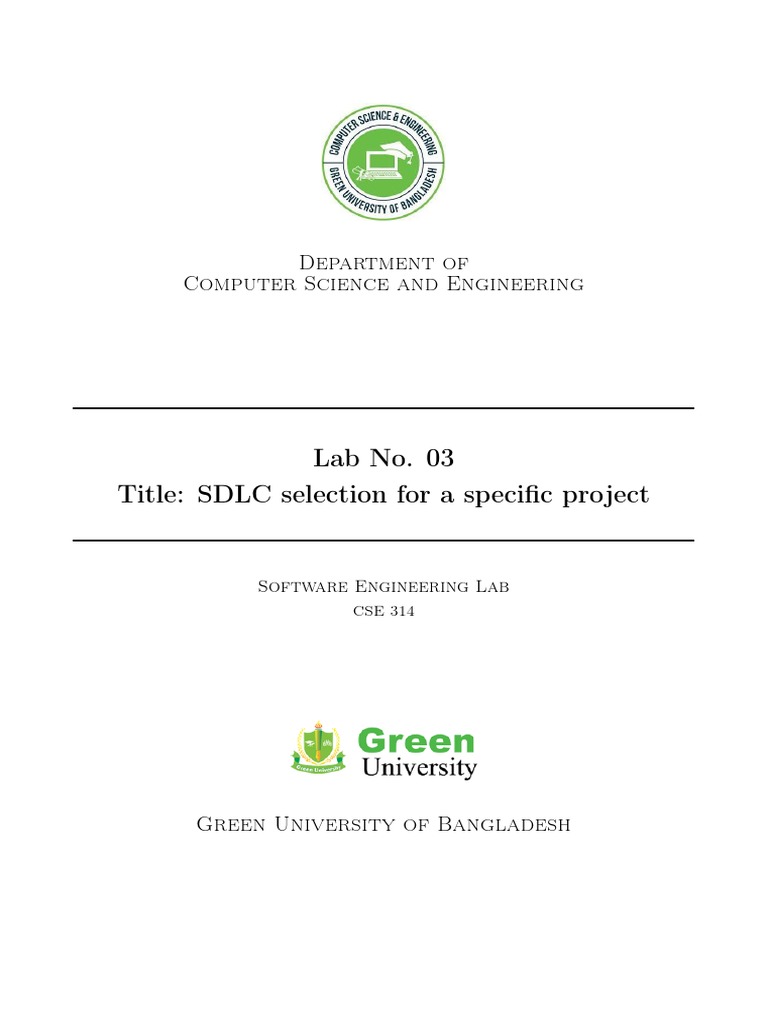 Lab Manual 03 Cse 314 Pdf Software Development Process Information Technology Management