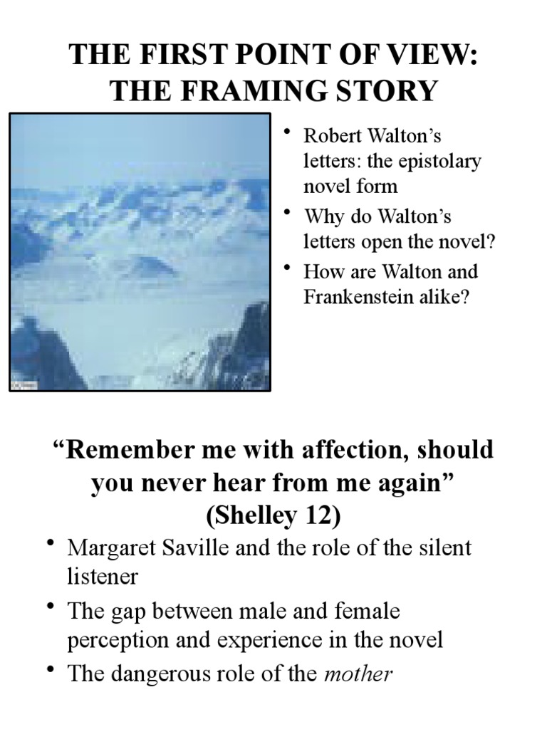 Frankenstein and Walton | PDF