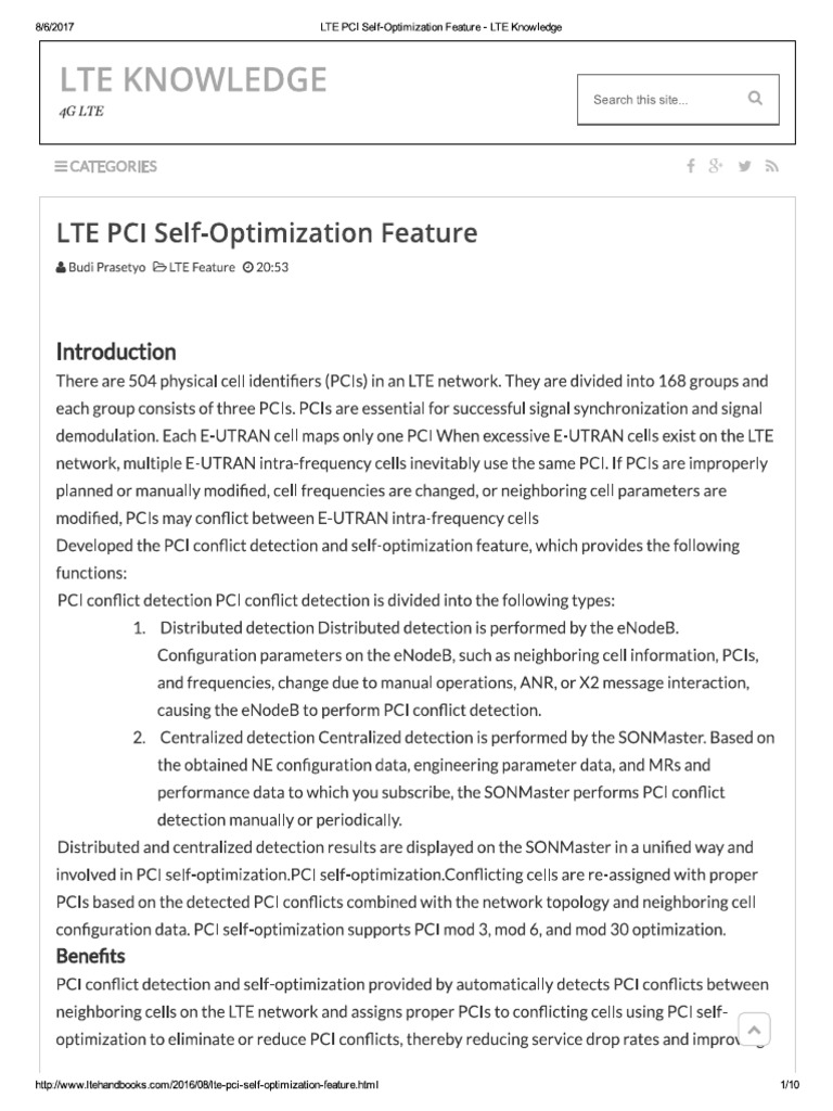 Lte Pci Mod3 Mod6 | PDF