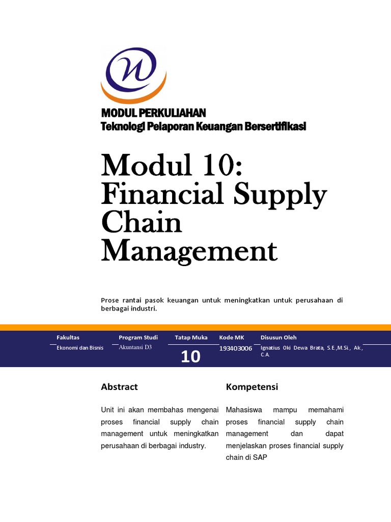 Modul 10 D3 | PDF