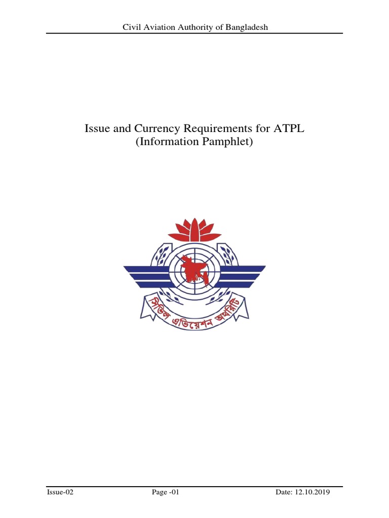 ATPL Requirements and Procedures Bangladesh | PDF | Aerospace | Aeronautics