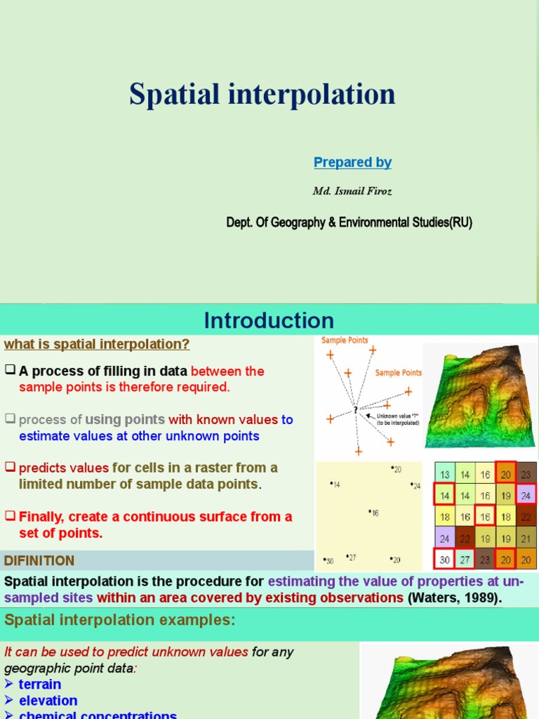 An Introduction to Spatial Interpolation: Definitions, Examples ...