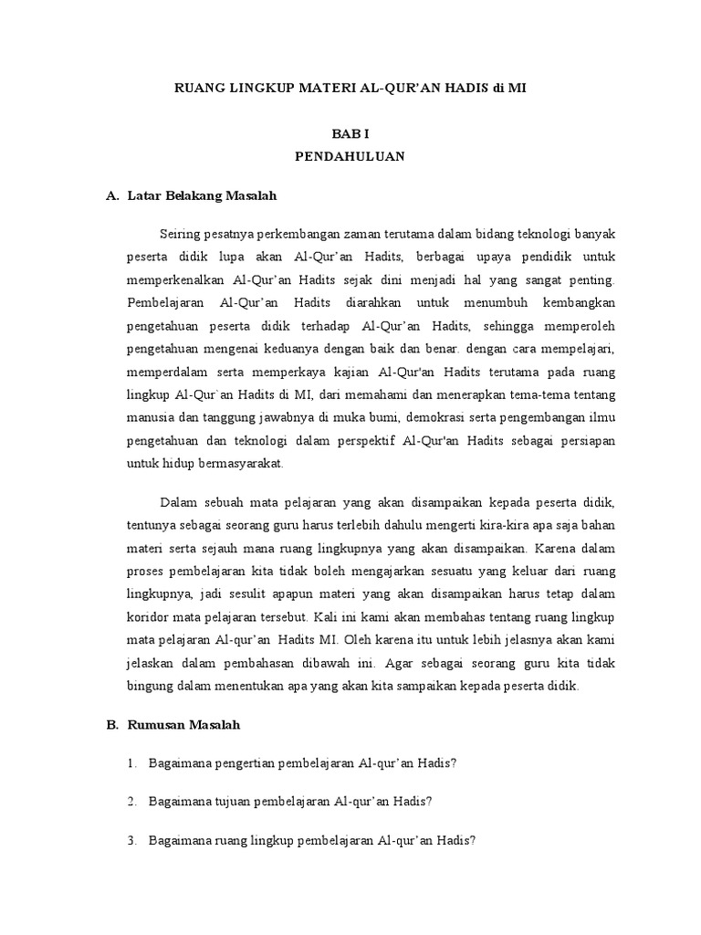 Makalah 1 | PDF | Agama & Spiritualitas