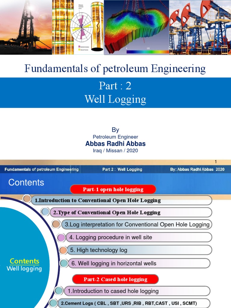 Well Logging Techniques and Applications | PDF | Permeability (Earth ...