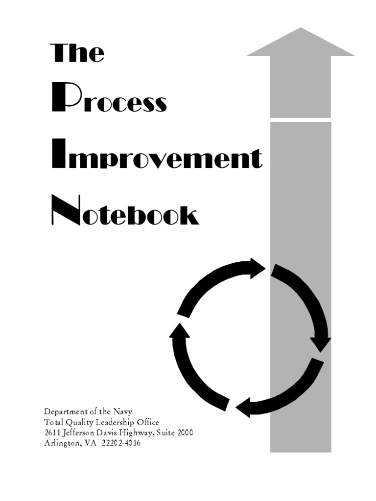 The Process Improvement Notebook (PIN) | PDF | Leadership | Quality ...