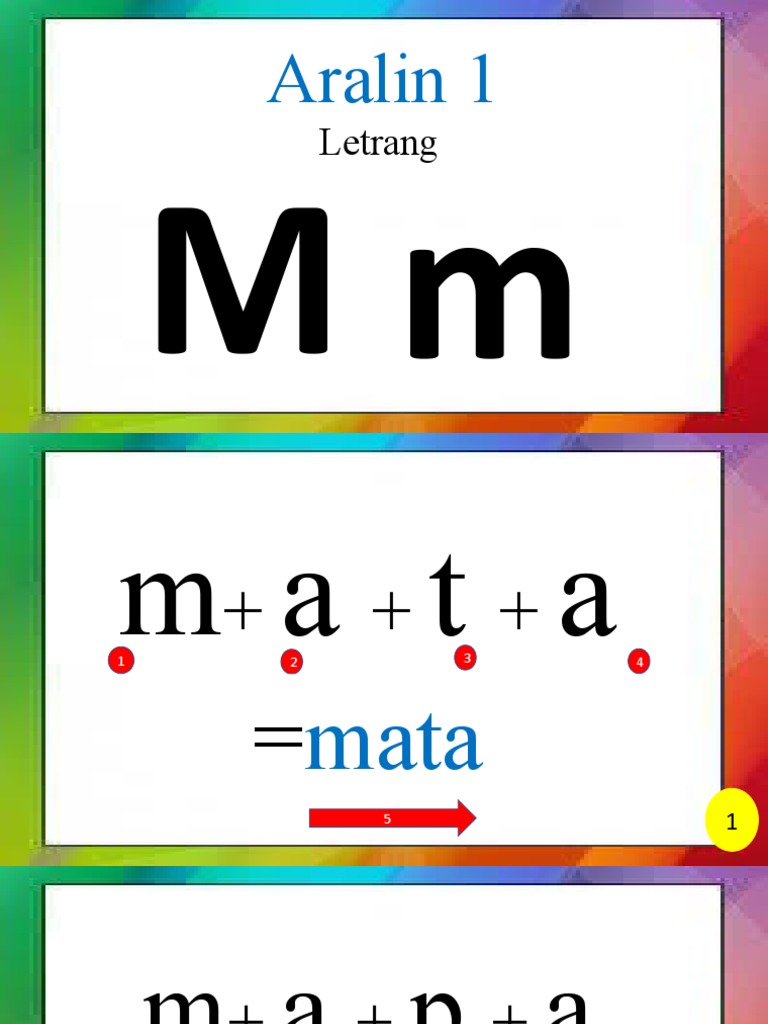 Aralin 1 Letrang MM | PDF