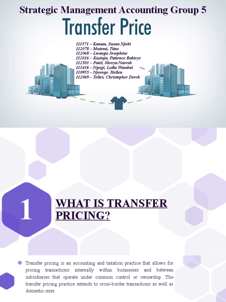 SMA Group 5 - Transfer Pricing | PDF | Taxes | Public Finance
