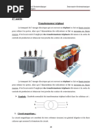 Diapo 1 - Transformateur Triphasé | PDF | Transformateur électrique | Inducteur