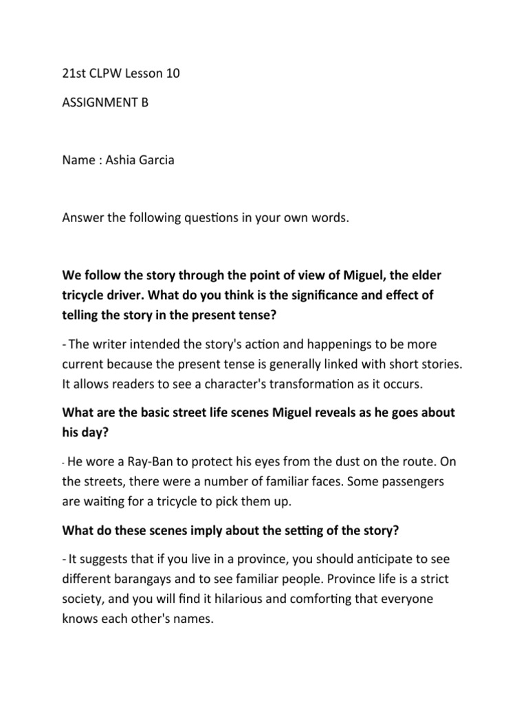 21st Century Assignment B | PDF