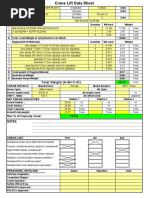Lifting Calculation | PDF