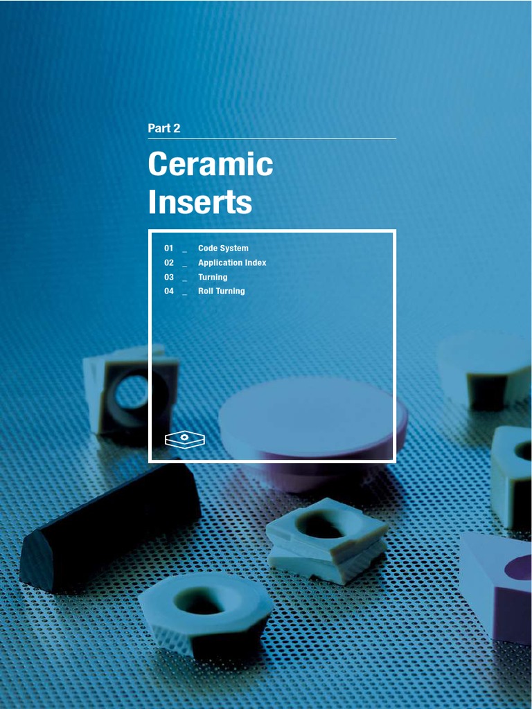 Ceramic Turning Inserts | PDF | Inch | Engineering Tolerance