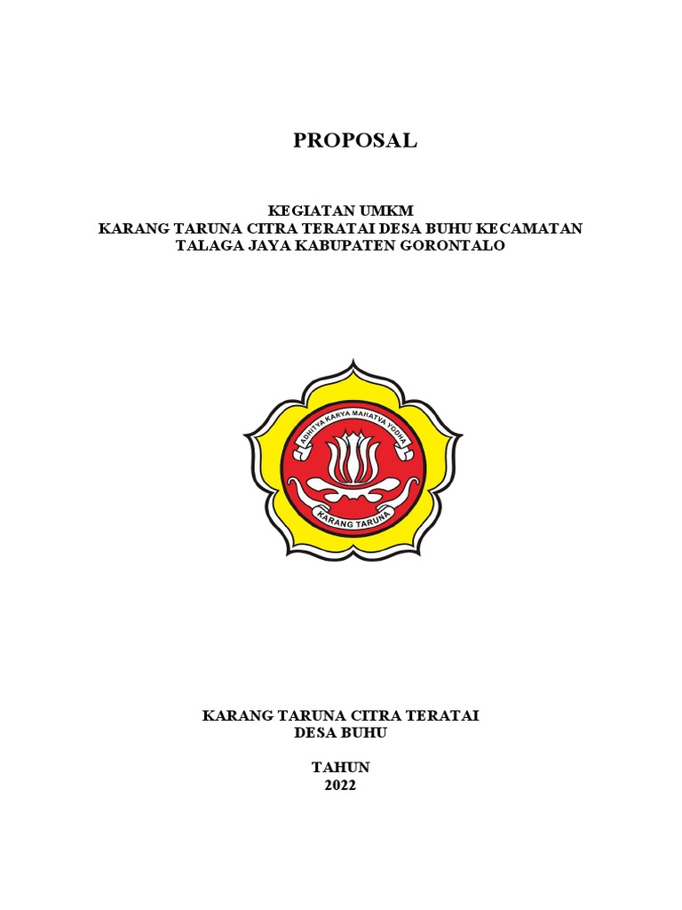 Proposal Umkm | PDF