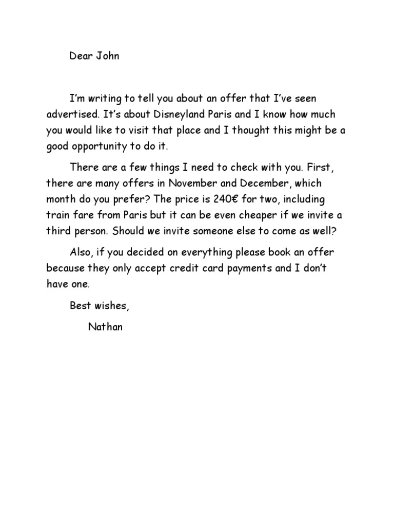 Transactional Letters Homework | PDF