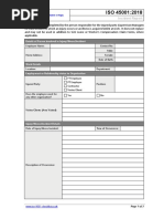 ISO 45001 2018 Process Map Sample | PDF | Audit | Auditor's Report
