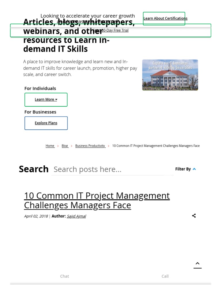 10 Common IT Project Management Challenges Managers Face | PDF ...