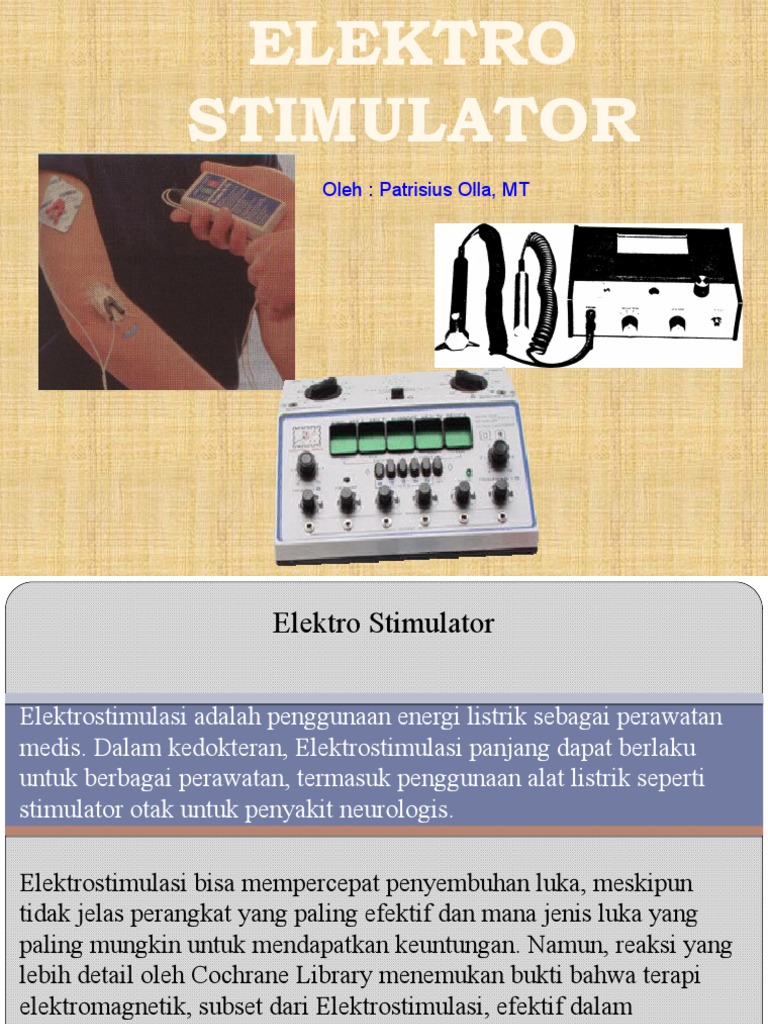03 Elektro Stimulator | PDF