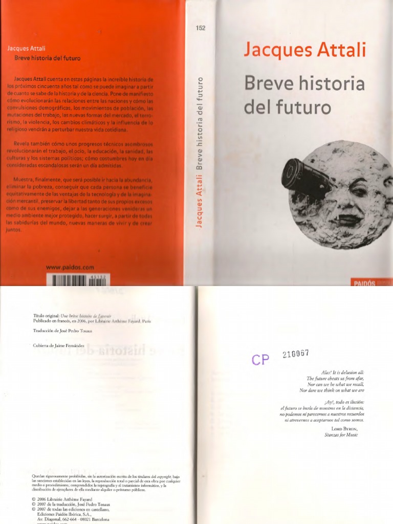Jacques Attali Breve Historia Del Futuro | PDF