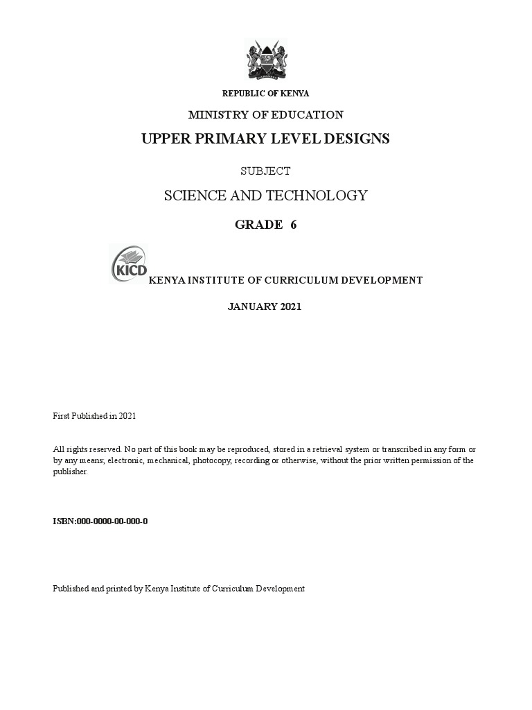 Grade 6 Science & Technology Curriculum | PDF | Circulatory System ...