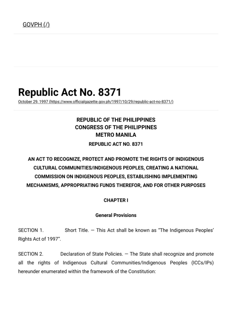 Ipra Law | PDF | Intellectual Property | Traditional Knowledge