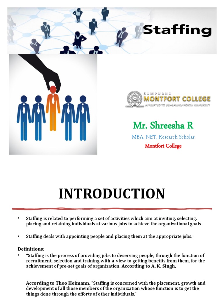 Staffing, Directing and Controlling Functions Explained | PDF | Human ...