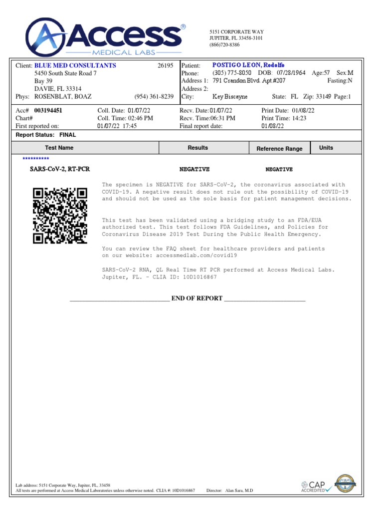 POSTIGO LEON, Rodolfo | PDF | Medical Laboratory | Life Sciences