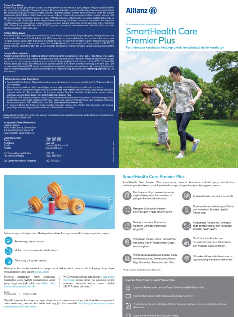 V1.2.7 Brochure SmartHealth Care Premier Plus | PDF | Pengelolaan ...