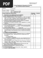 UTPRAS Requirements Checklist | PDF | U.S. Securities And Exchange ...