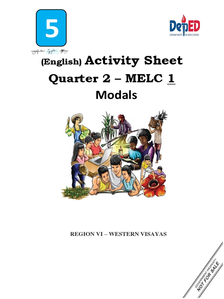 Activity Sheet: Modals | PDF | Learning | Verb