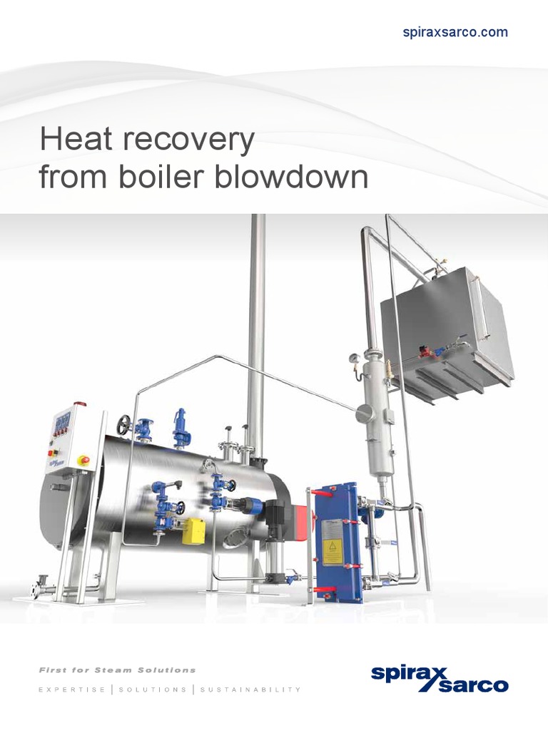 Heat Recovery From Boiler Blowdown | PDF | Boiler | Physical Quantities