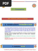 E Nomination Process Flow | PDF | Computing | Information Technology Management