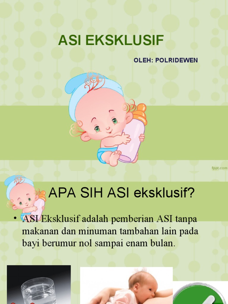 Polridewen PPT Asi Eksklusif | PDF