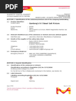 MSDS of Petrol | PDF | Toxicity | Prevention