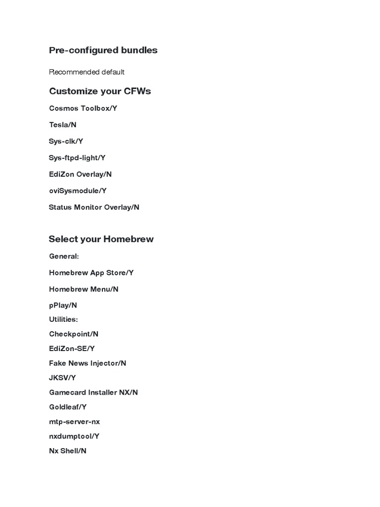 Homebrew SD Setup Guide | PDF | Computers