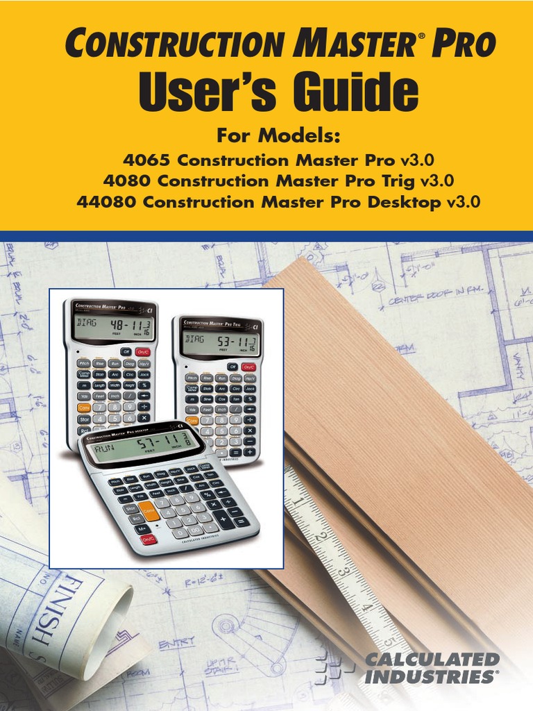 Construction Master Manual | PDF | Area | Circle
