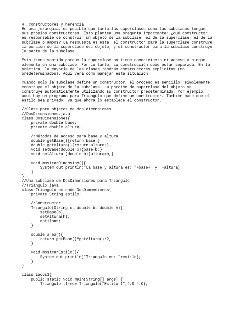 Java2 Pdf Programación Constructor Programación Orientada A Objetos