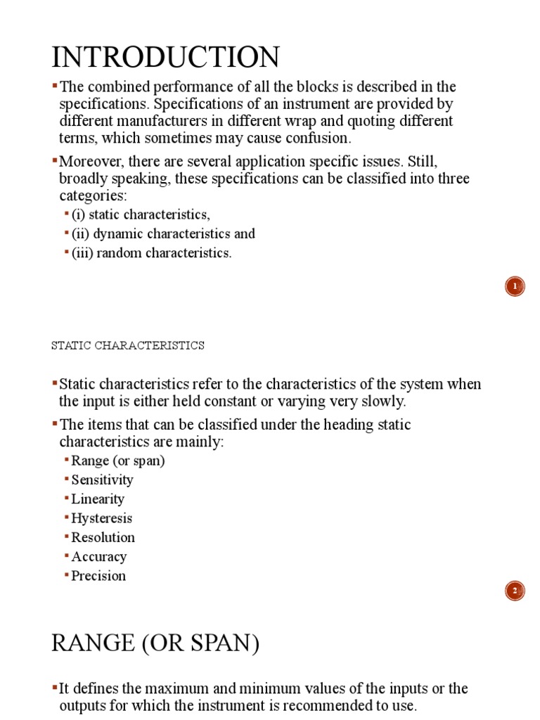 Measurement Systems Specifications | PDF | Pressure | Pressure Measurement