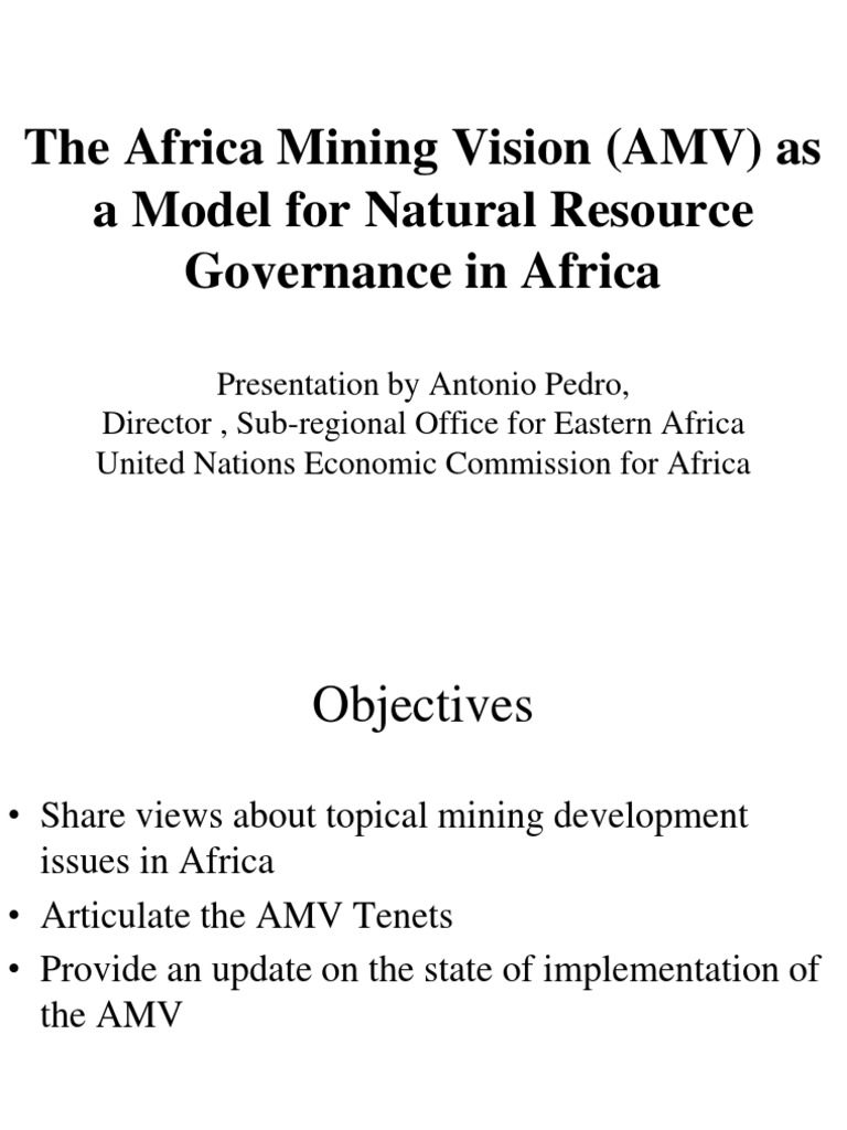 Amv 1 | PDF | Mining | Resource
