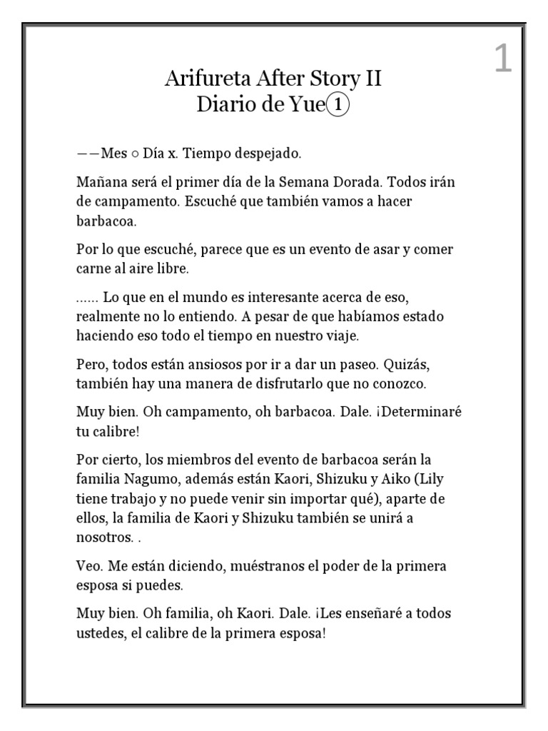 Arifureta After Story Ii Arco De Kouki Pdf Caballero