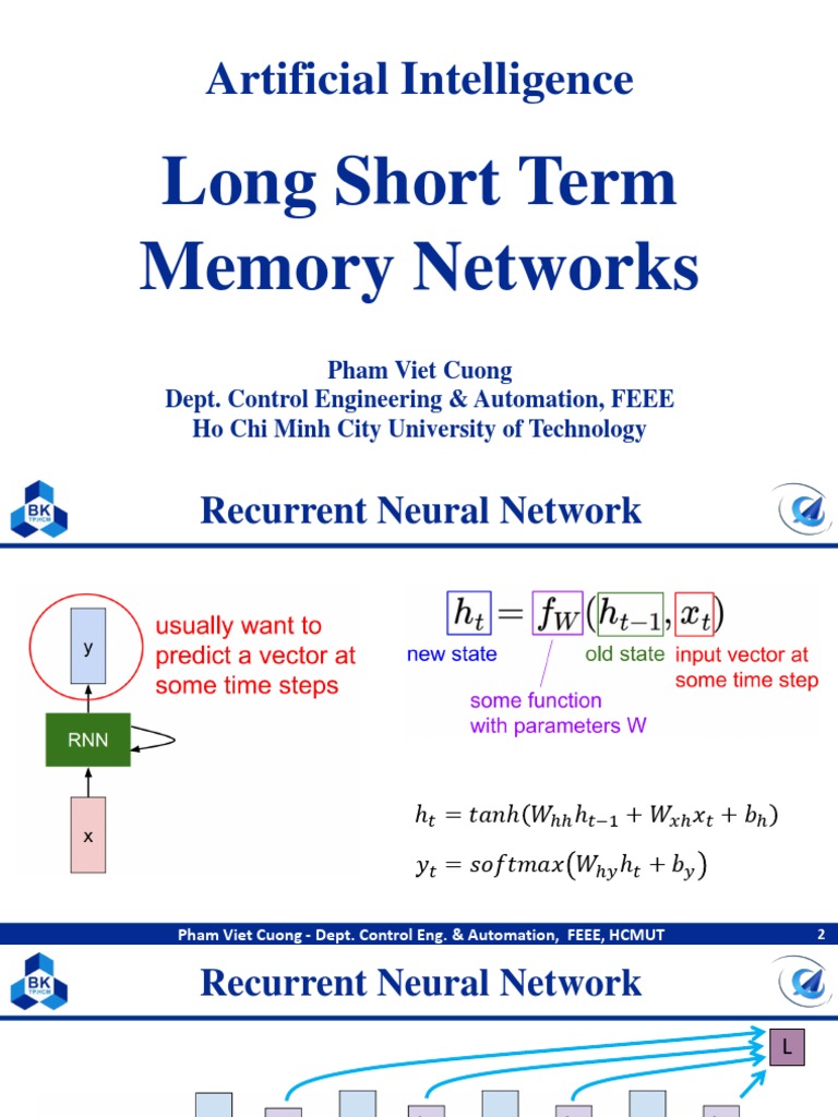 Artificial Intelligence: Long Short Term Memory Networks | PDF ...