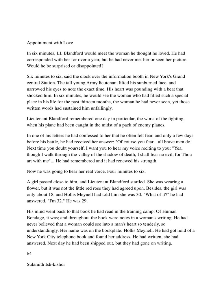 Appointment With Love | Download Free PDF | Vietnam