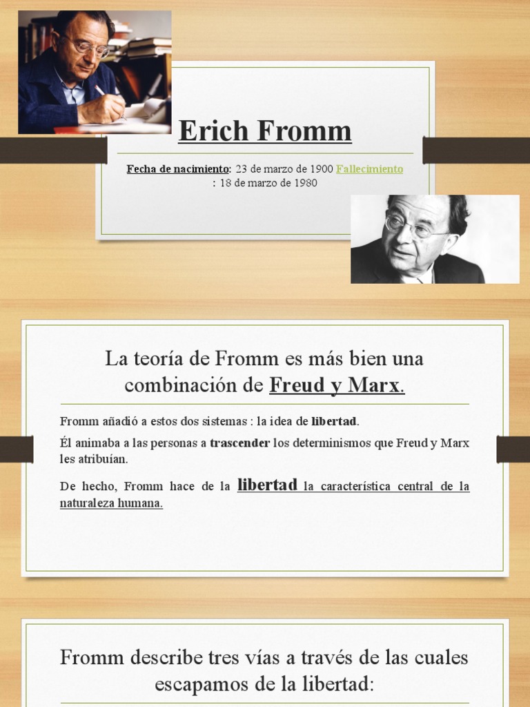 Erich Fromm | PDF | Erich Fromm | Amor