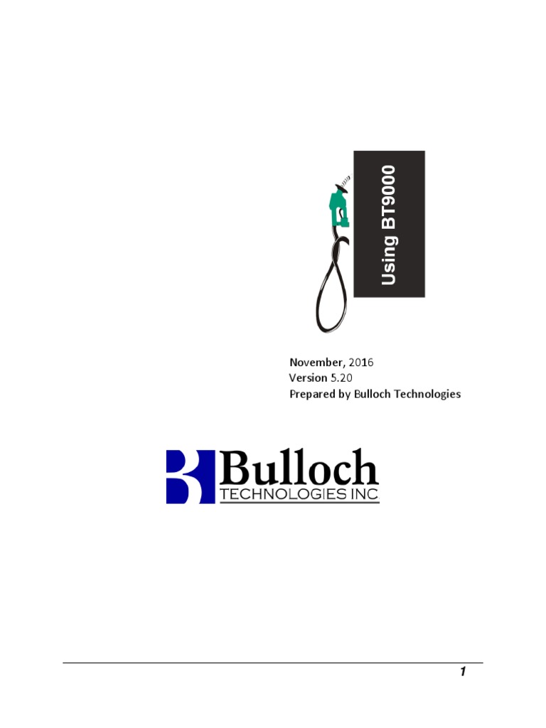 Bulloch Reference Manual | PDF | Point Of Sale | Debit Card