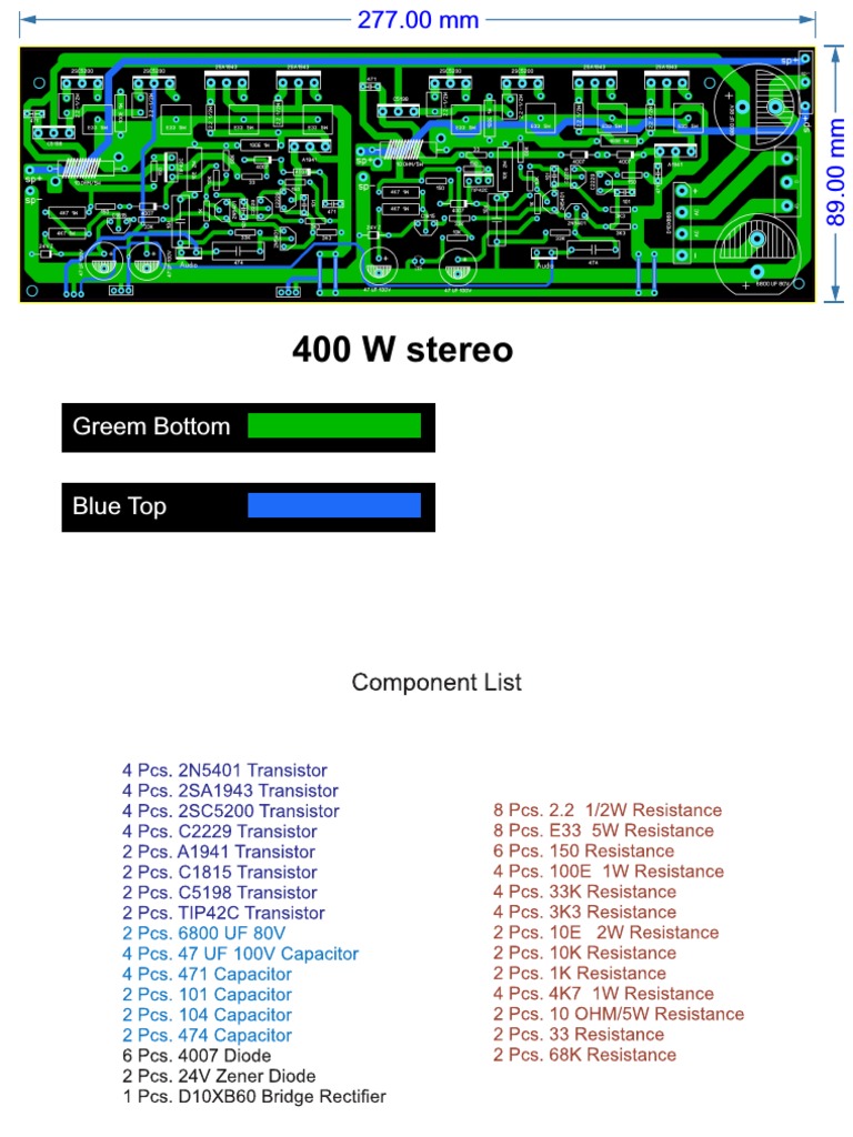 Stereo Dimensions Guide | PDF