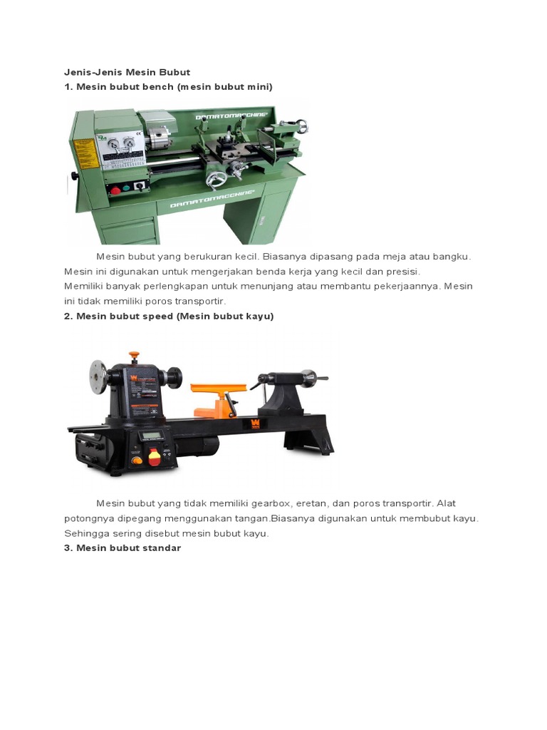 Mesin Bubut 2 | PDF | Komputer