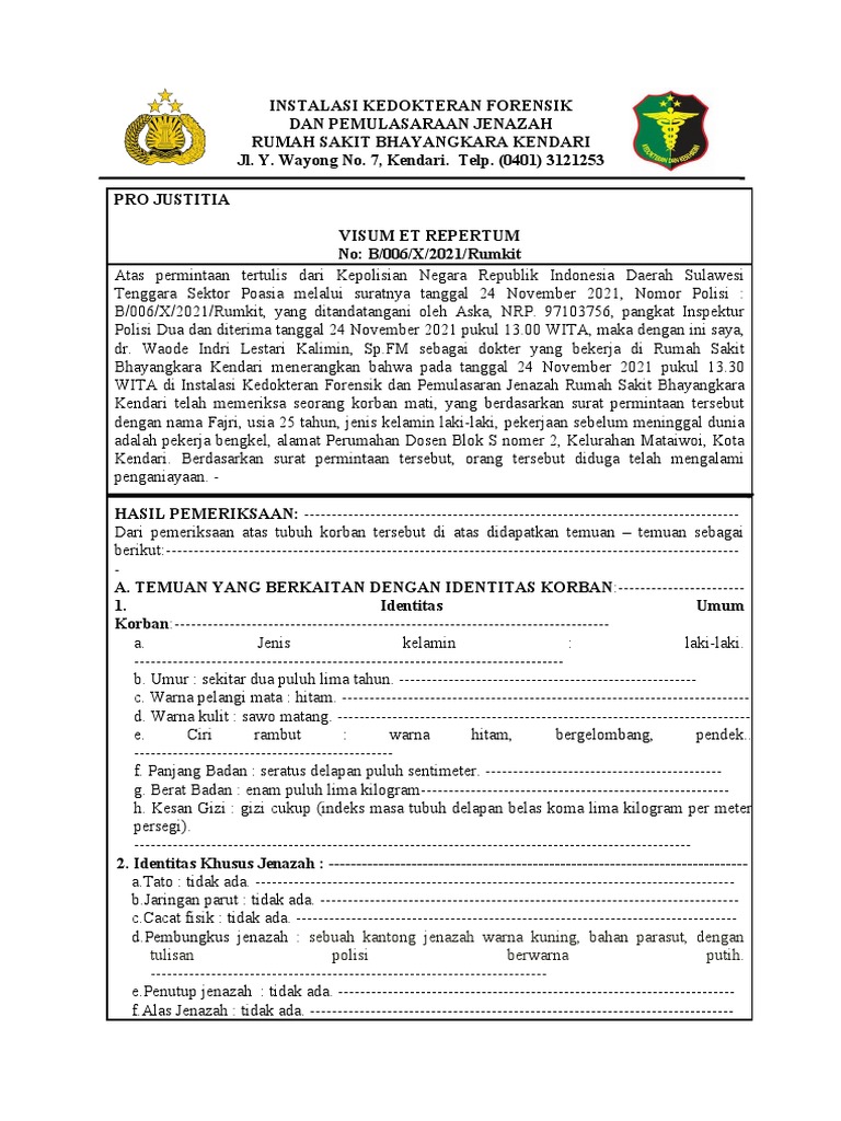 6 VM Traumatologi Indri | PDF